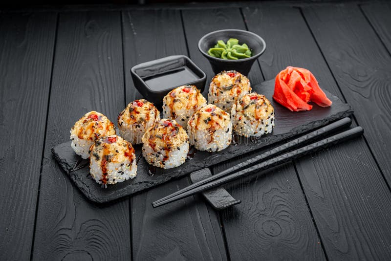 Volcano Maki Sushi Stock Photos - Free & Royalty-Free Stock Photos from ...