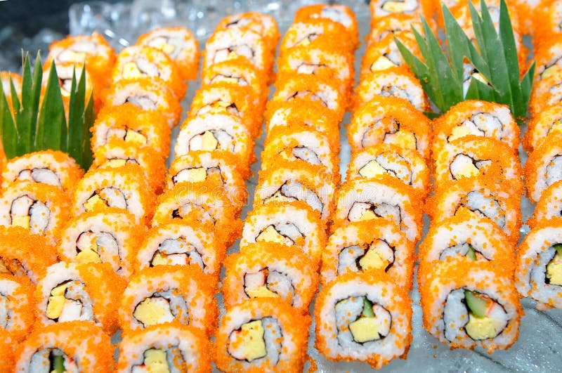 Sushi stock photo. Image of fish, holder, prepared, asian - 62190840