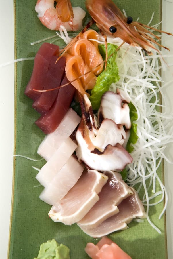 Sushi sampler stock image. Image of sushi, fish, salmon - 7170341