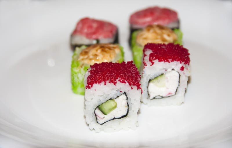 Sushi stock photo. Image of healthy, eating, asia, maki - 62186904