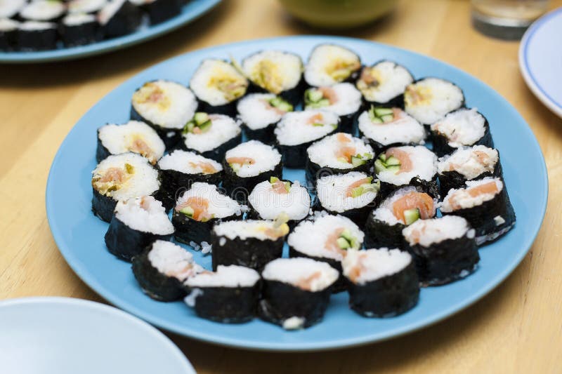 Sushi serving stock image. Image of close, sauce, gourmet - 28141493