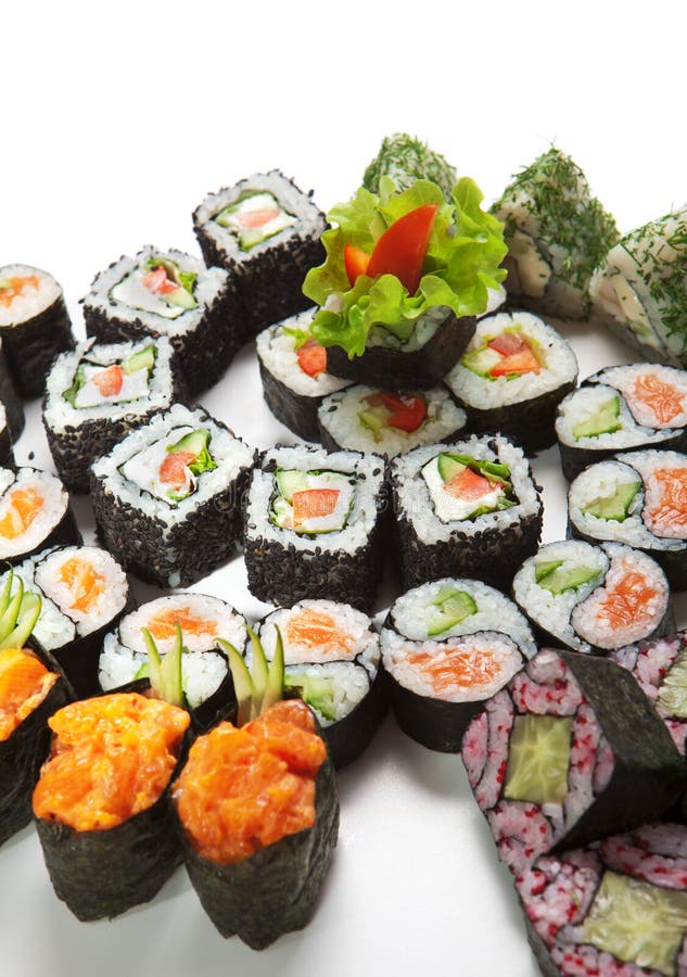 Sushi Set stock image. Image of delicious, asian, dinner - 13162459