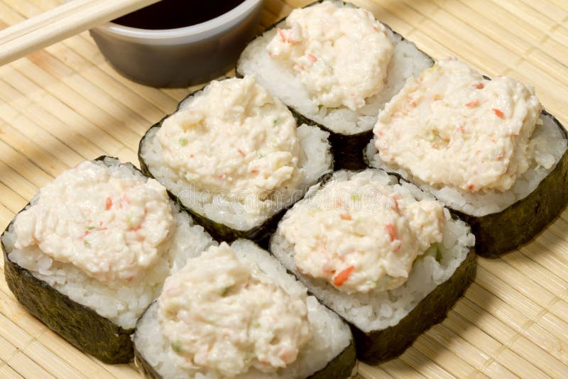 Sushi Tampico Maki stock image. Image of tampico, food - 21255117