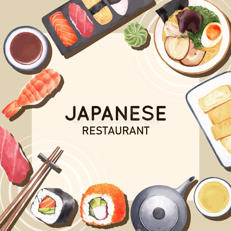 Asian Food Border Stock Illustrations – 1,281 Asian Food Border Stock ...