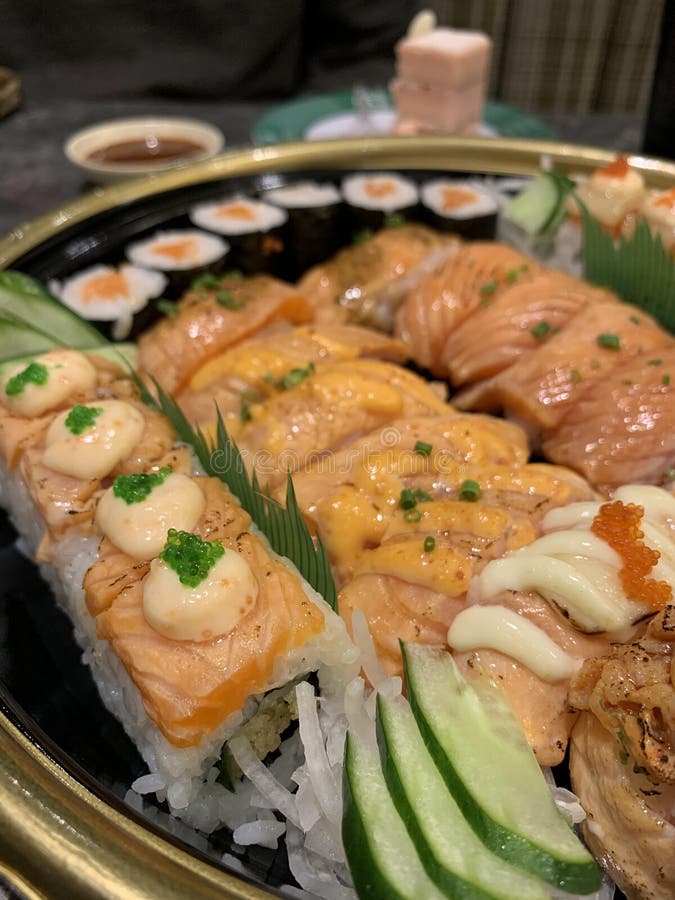 Sushi time stock photo. Image of time, good, life, sushi - 264865584