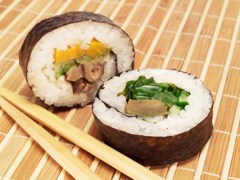 Sushi stock photo. Image of food, objects, vibrant, sushi - 58479804