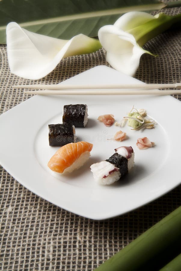 Sushi vertical stock image. Image of japan, wasabi, meal - 59892811