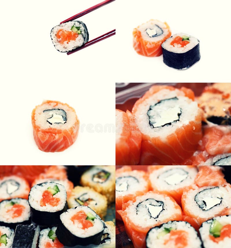 Susi Set of Images, Instagram Color Stock Image - Image of delicious ...