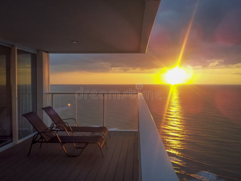 Susnet vacation stock image. Image of ocean, waves, sunset - 95149029