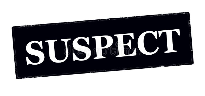 Suspect stock illustration. Illustration of stamp, miscellaneous ...