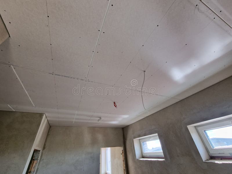 Interior New Ceilings Drywall Stock Photos - Free & Royalty-Free Stock ...