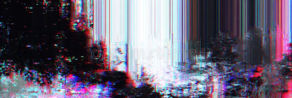 Suspended File Transfer Animation with Glitch Motion in a Visually ...