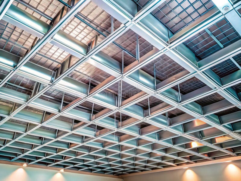 Suspended Metal Ceiling Frame Installation a Detailed Look at the ...