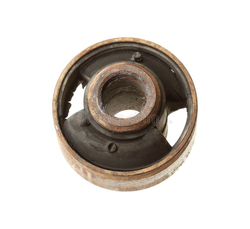 Suspension Bush Car on Isolated White Stock Image - Image of auto ...