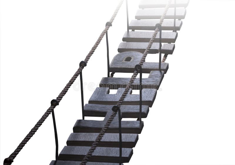 Suspension bridge help stock photo. Image of help, hanging - 92722278