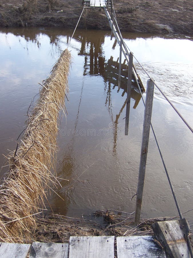 Suspension bridge stock photo. Image of suspension, river - 42468968