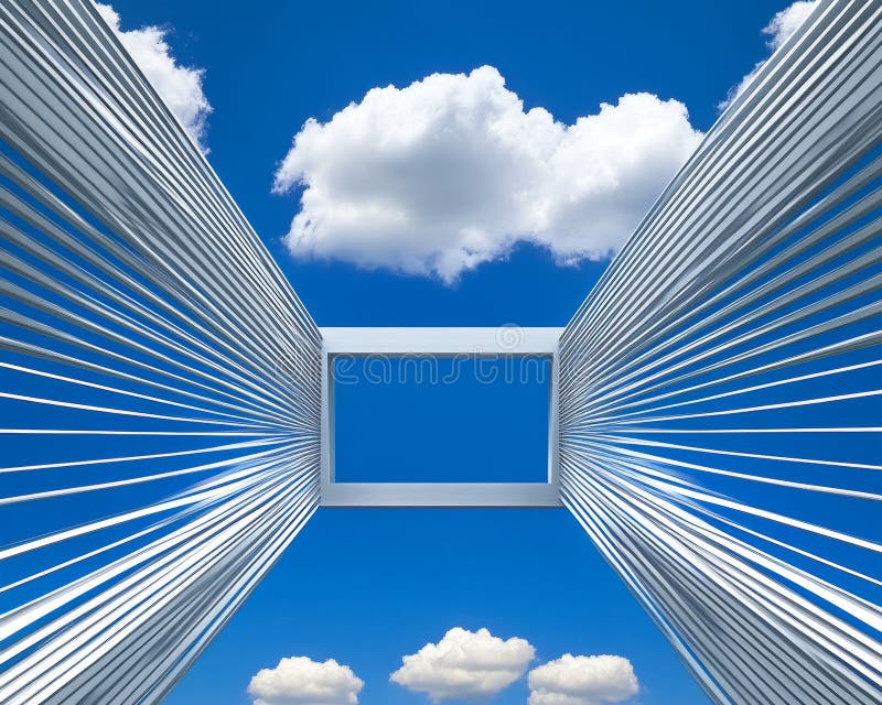 A Suspension Bridge is Supported by High-strength Polymer Cables ...