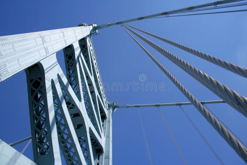 Suspension Cables stock photo. Image of downward, cables - 6200726