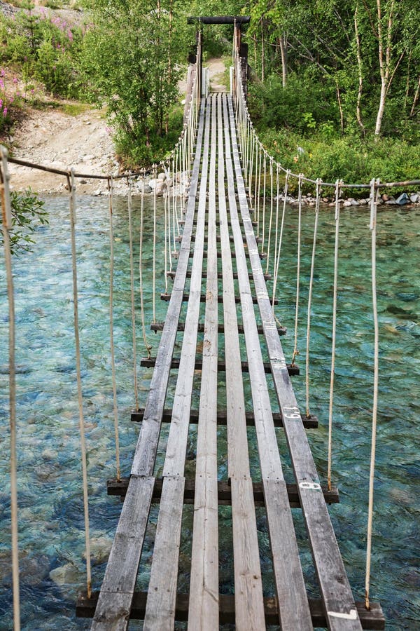 Rickety wooden bridge stock photo. Image of plank, footbridge - 38885148