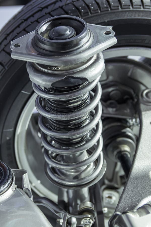 Suspension System stock photo. Image of absorber, round - 49159116