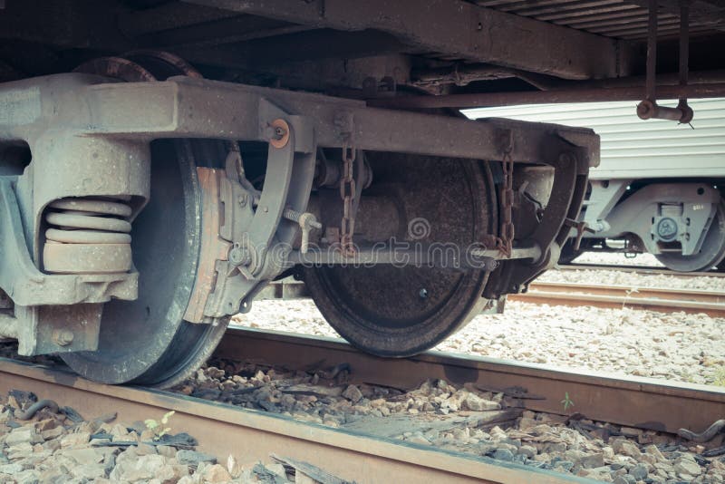 Suspension of Thai train stock photo. Image of engineering - 69252838