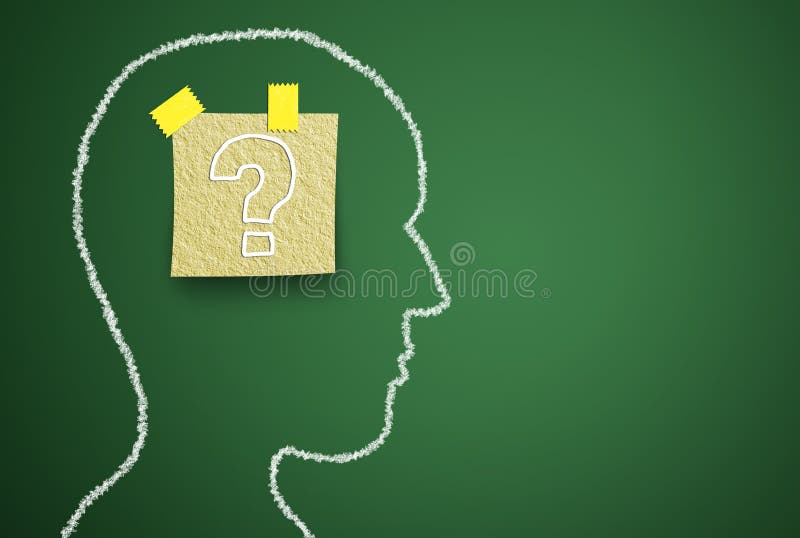 Suspicion stock illustration. Illustration of mark, information - 22853282