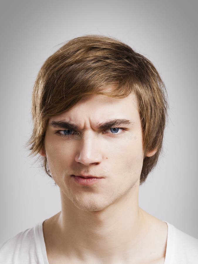 Suspicious face stock image. Image of dude, lifestyle - 36228025