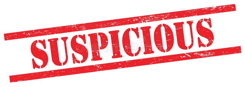 Red Suspicious Stock Illustrations – 479 Red Suspicious Stock ...