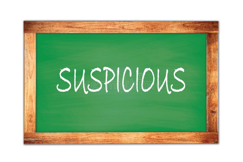 Suspicious Word Stock Illustrations – 214 Suspicious Word Stock ...