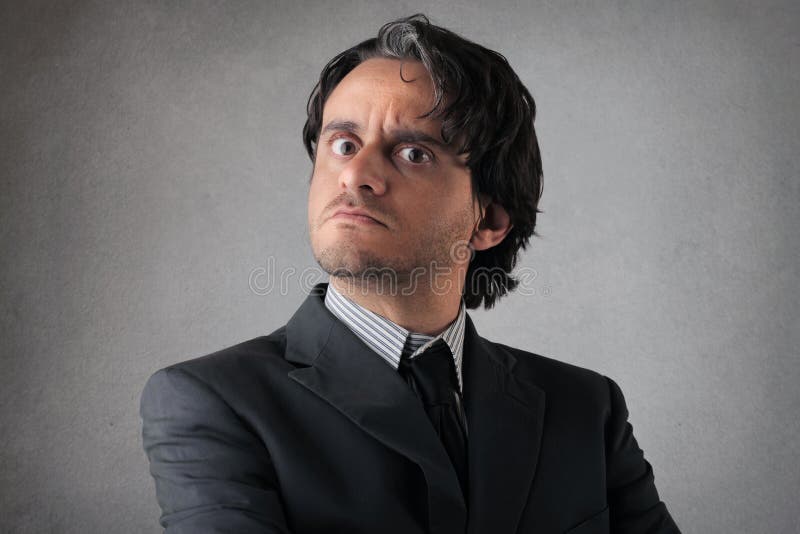 Suspicious business stock image. Image of success, violet - 23533367