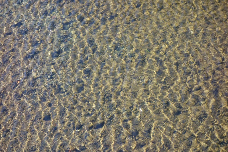 Clear Stream Water Surface Texture Background Stock Photo - Image of ...