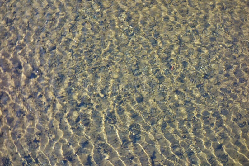 Clear Stream Water Surface Texture Background Stock Image - Image of ...