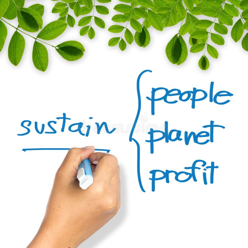 Sustainability on Whiteboard Stock Image - Image of lecture, society ...
