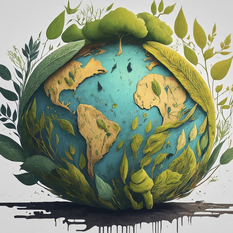 Sustainability for the Planet. Stock Illustration - Illustration of ...
