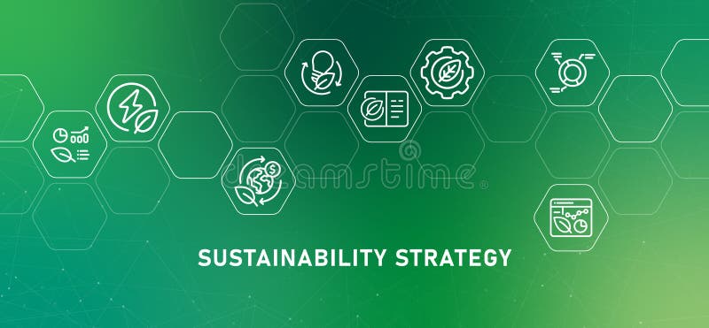 Sustainability Strategy Gradient Header Business Government Solution ...