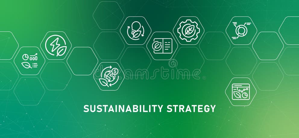 Sustainability Strategy Gradient Header Business Government Solution ...