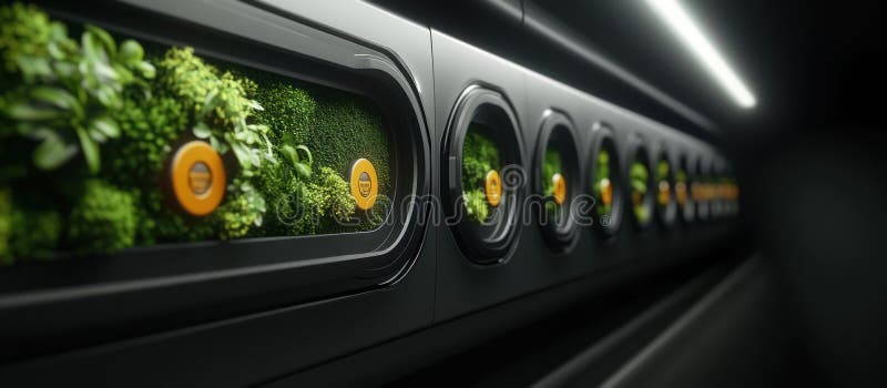 Sustainable Design Elements: Modern Architecture Interior Closeup Stock ...