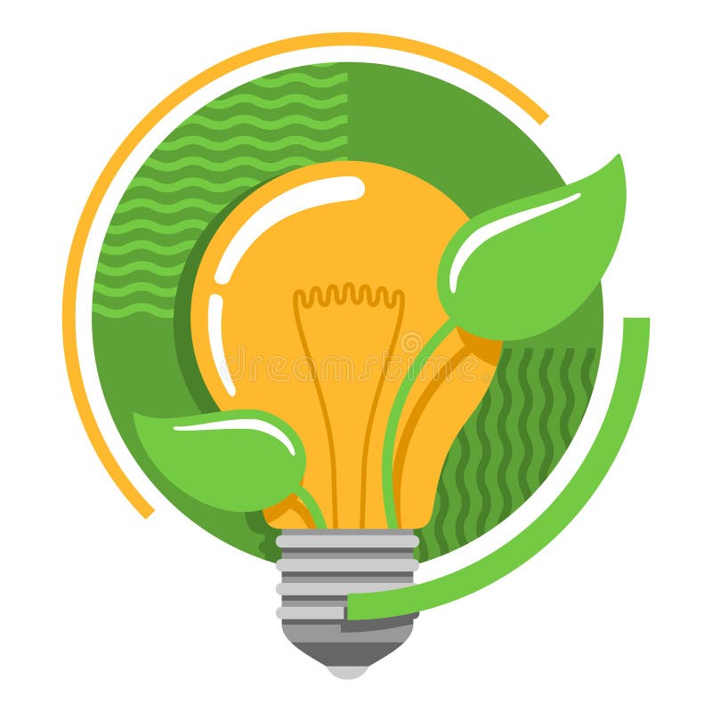 Sustainable Development - Abstract Lightbulb Stock Vector ...