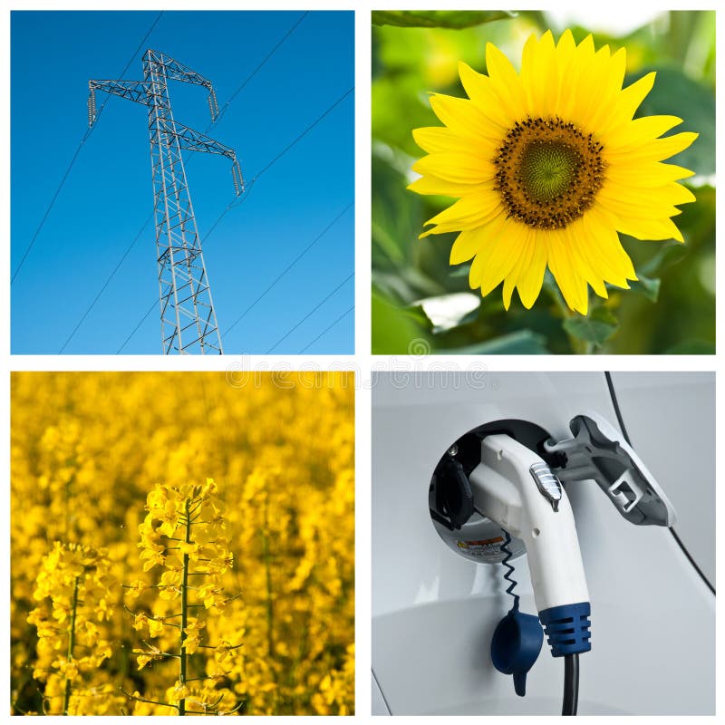 Sustainable Development Collage Stock Image - Image of environment ...