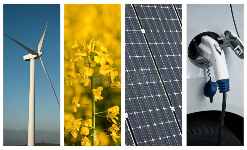 Sustainable Development Collage Stock Image - Image of industry ...