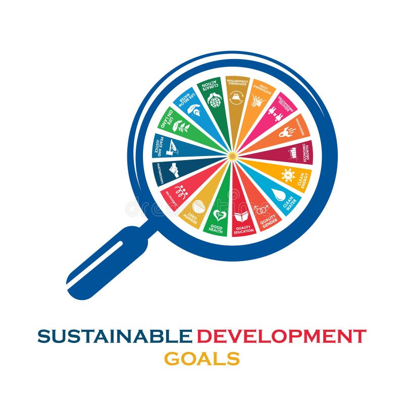 Sustainable Development Goals 17 Stock Vector - Illustration of diagram ...