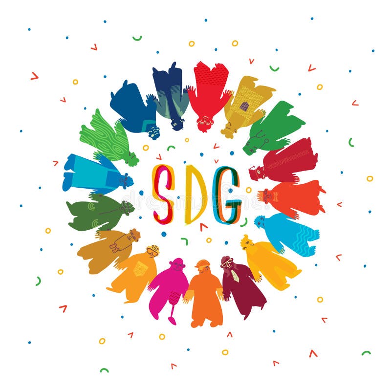 Sustainable Development Goals Set Stock Vector - Illustration of growth ...