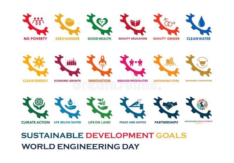 Sustainable Development Goals Circle Stock Illustrations – 117 ...