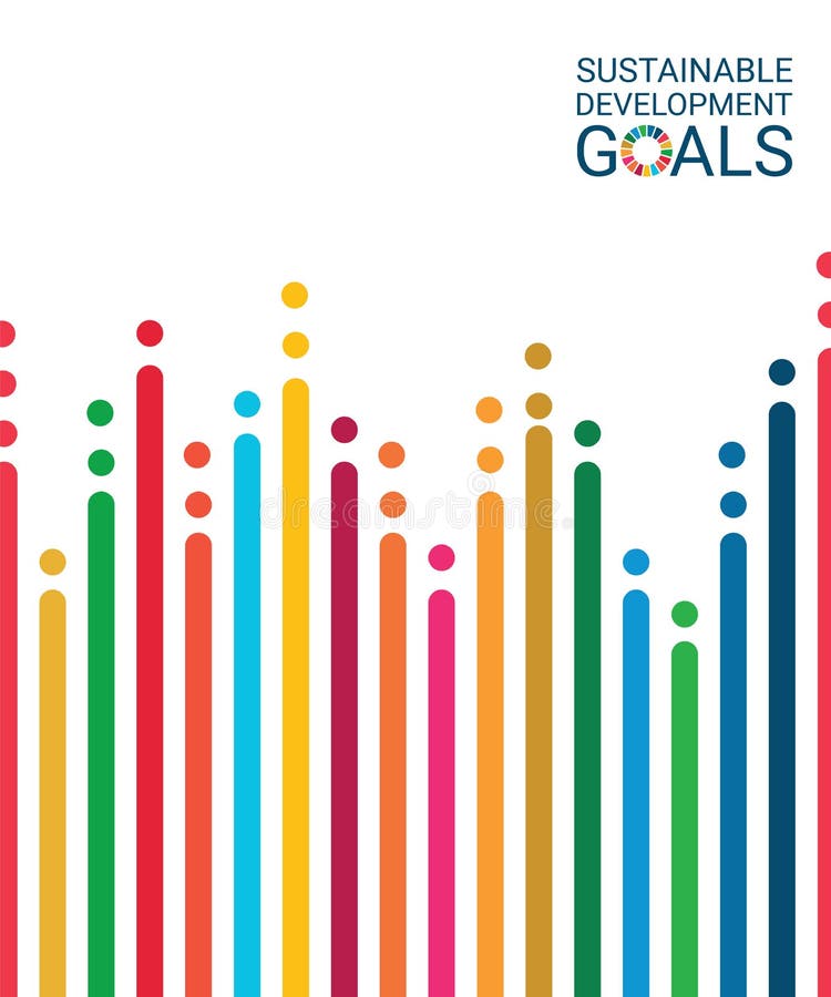 Sustainable Development Goals. Vector Illustration EPS. White ...