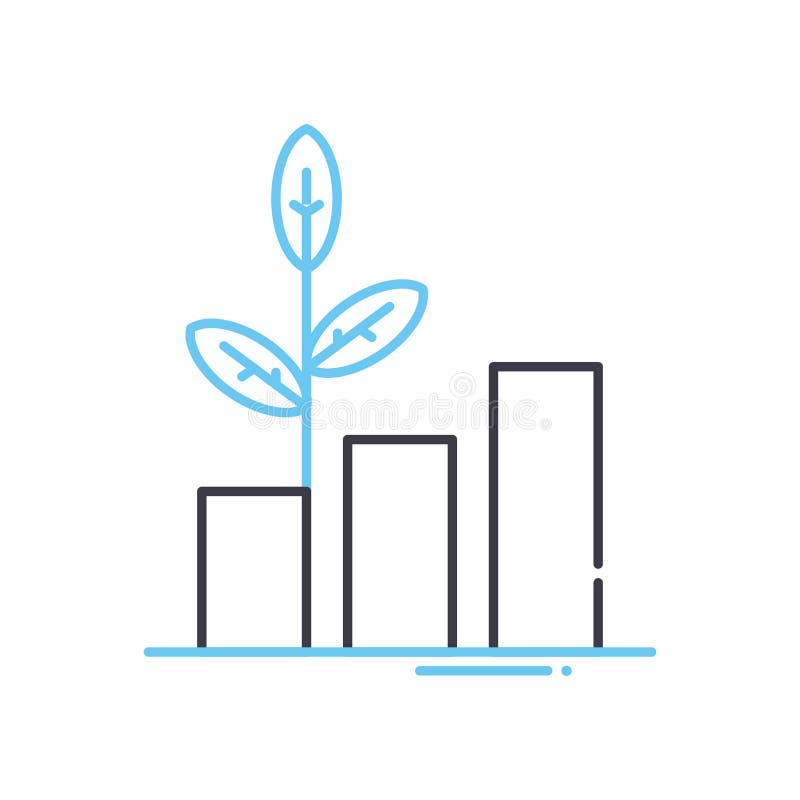 Sustainable Development Line Icon, Outline Symbol, Vector Illustration ... Sustainable Development Line Icon, Outline Symbol, Vector Illustration ...