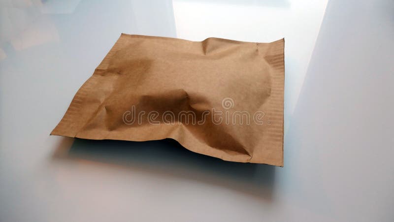 Sustainable Ecologic Packaging Cushion Stock Image - Image of blank ...