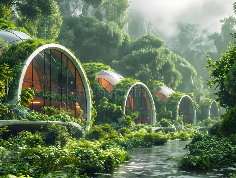 Sustainable Ecological Utopia Innovative Eco Friendly Architecture ...