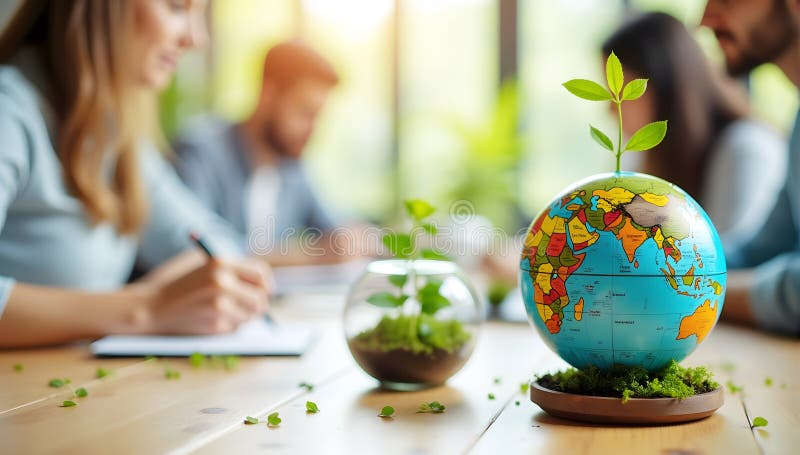 Sustainable Education Concept Featuring Knowledge about the Environment ...