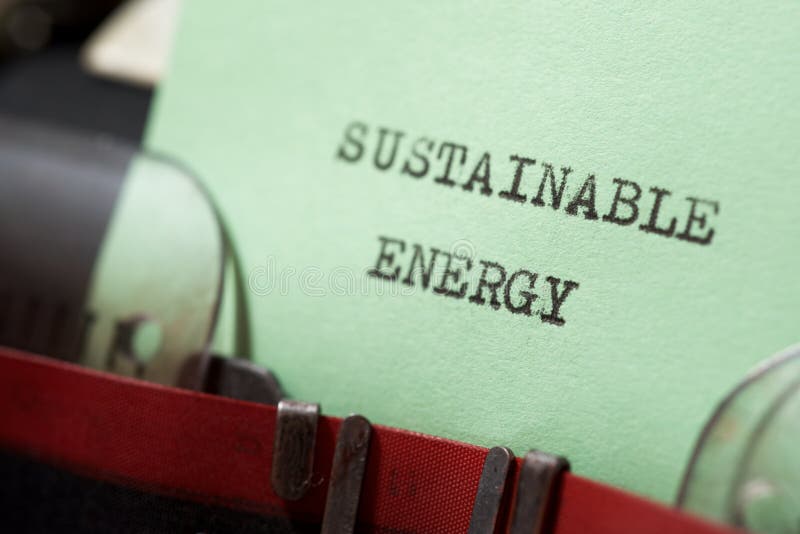 Sustainable energy concept stock photo. Image of sustainability - 236516866