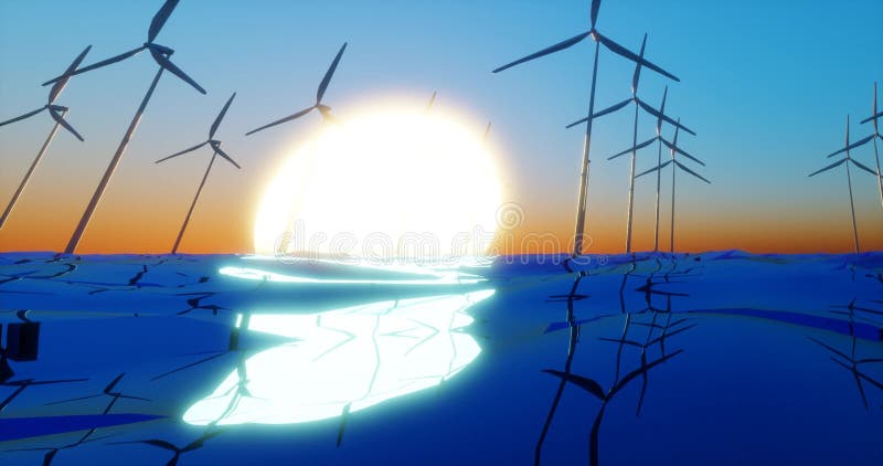 Sustainable Energy Generated by Wind Turbine Technology Installed in ...